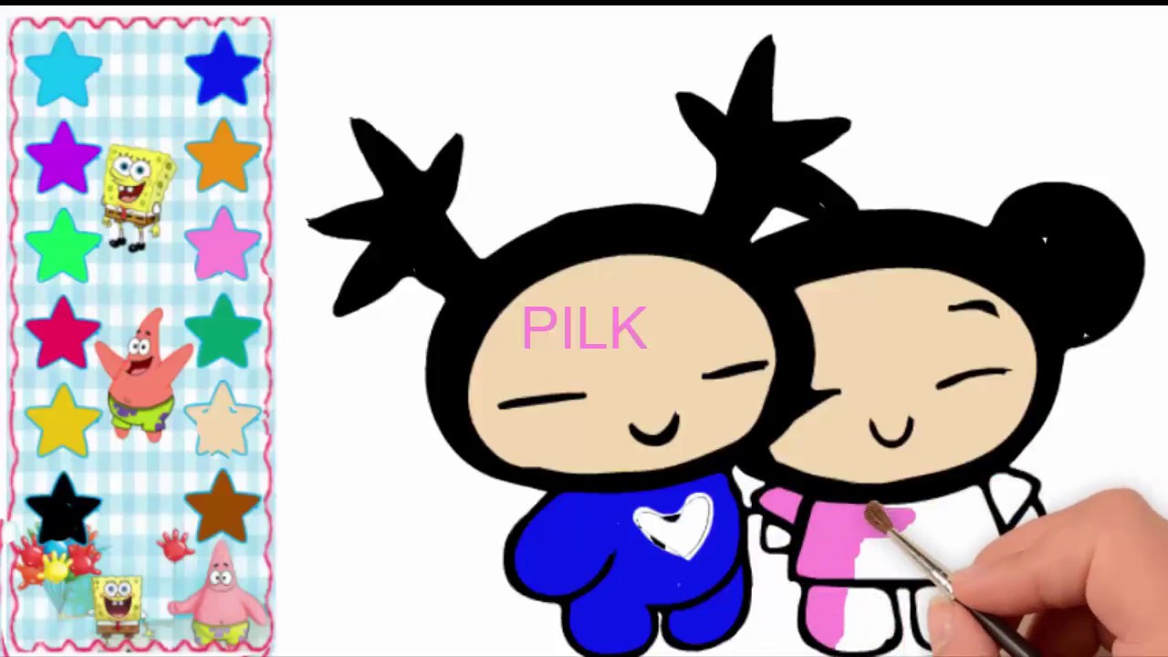 How to draw Pucca in Love - Dibujos de San Valentin: Pucca enamorada ...