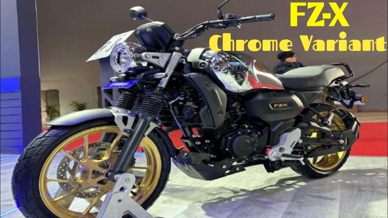 Yamaha FZ-X Chrome Variant 2024 || New Model Yamaha FZ-X - YouTube