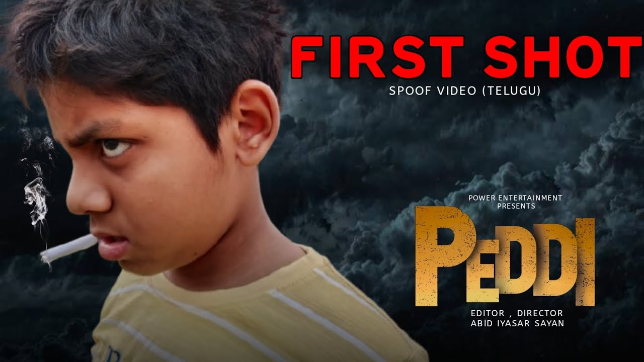 Peddi । First Shot Glimpse । Ram Charan । Janvi Kapoor । AR Rahman ...
