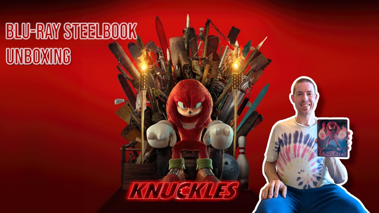 Knuckles TV Show Blu-Ray Steelbook Edition Unboxing - YouTube