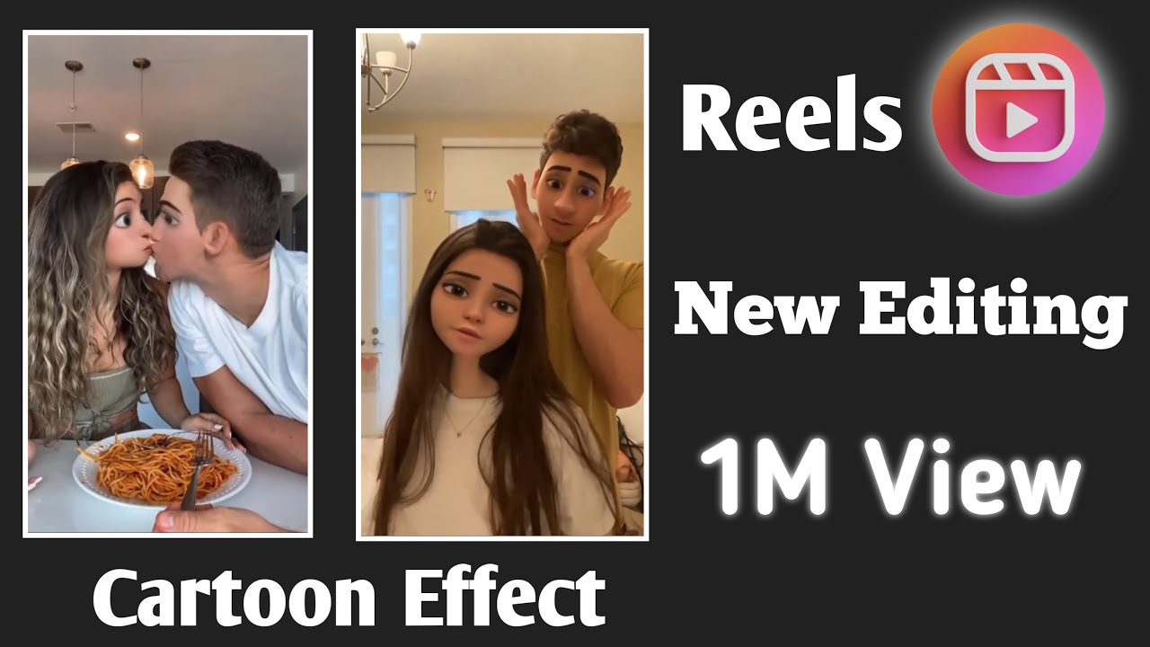 Reels New Trend 3D Cartoon face | Reels new viral editing 2021 - YouTube