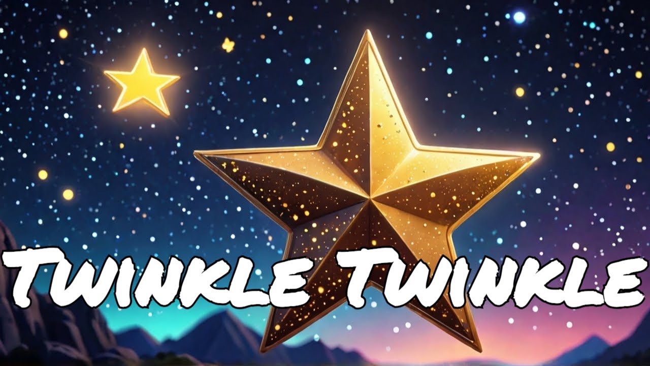 Twinkle Twinkle Little Star - Classic Nursery Rhyme for Kids | 4K HD ...