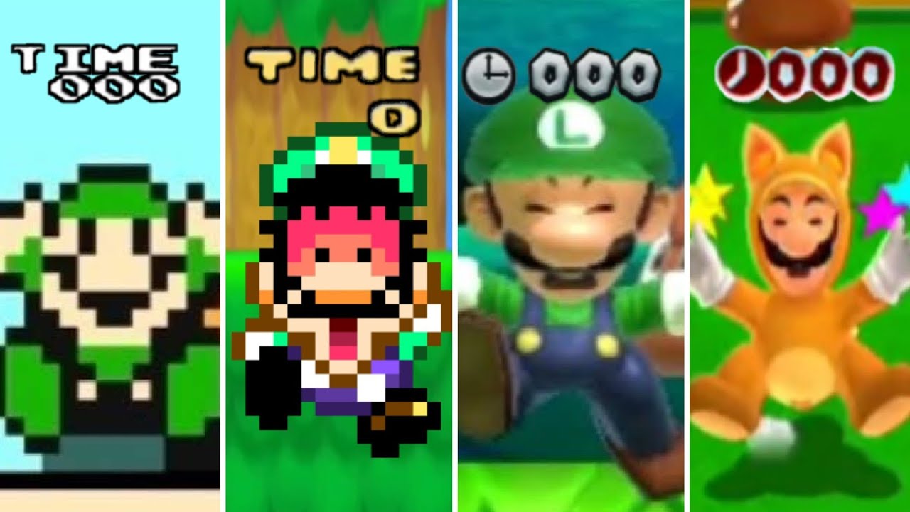 Evolution of Luigi Dying by TIME UP (1985-2022) - YouTube