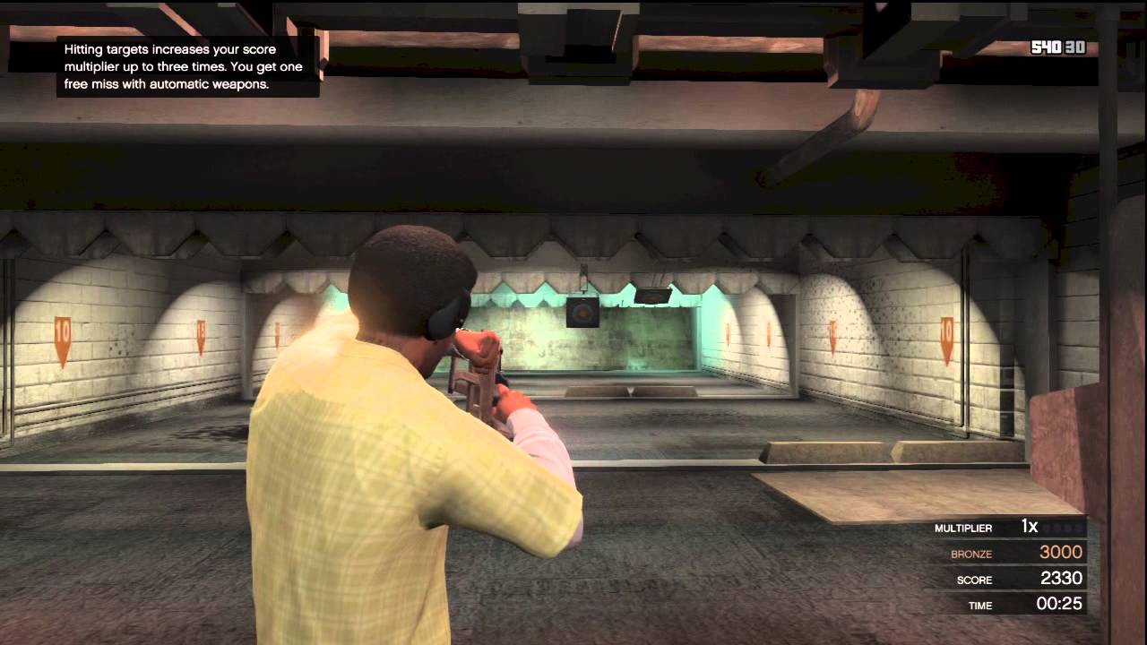 GTA 5 SUBMACHINE GUNS ASSAULT SMG (SOCIAL CLUB EXCLUSIVE) SHOOTING ...