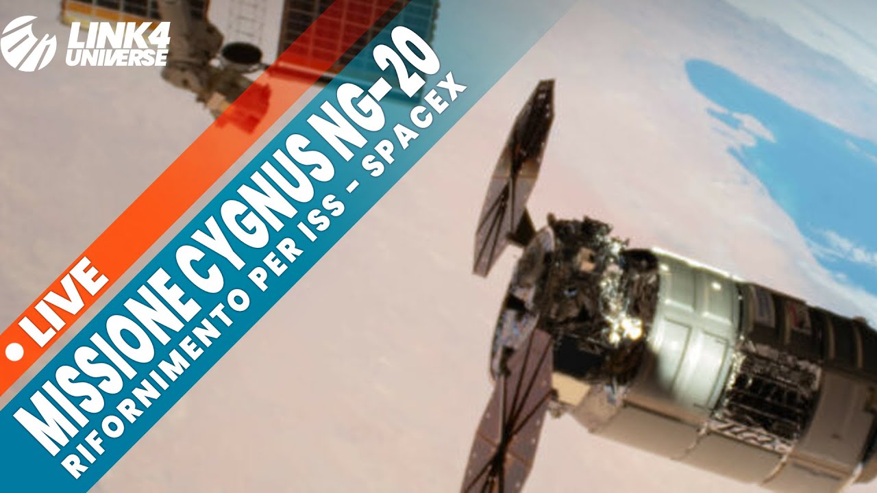 LIVE Lancio Missione Cygnus NG-20 di Rifornimento per la ISS, con ...