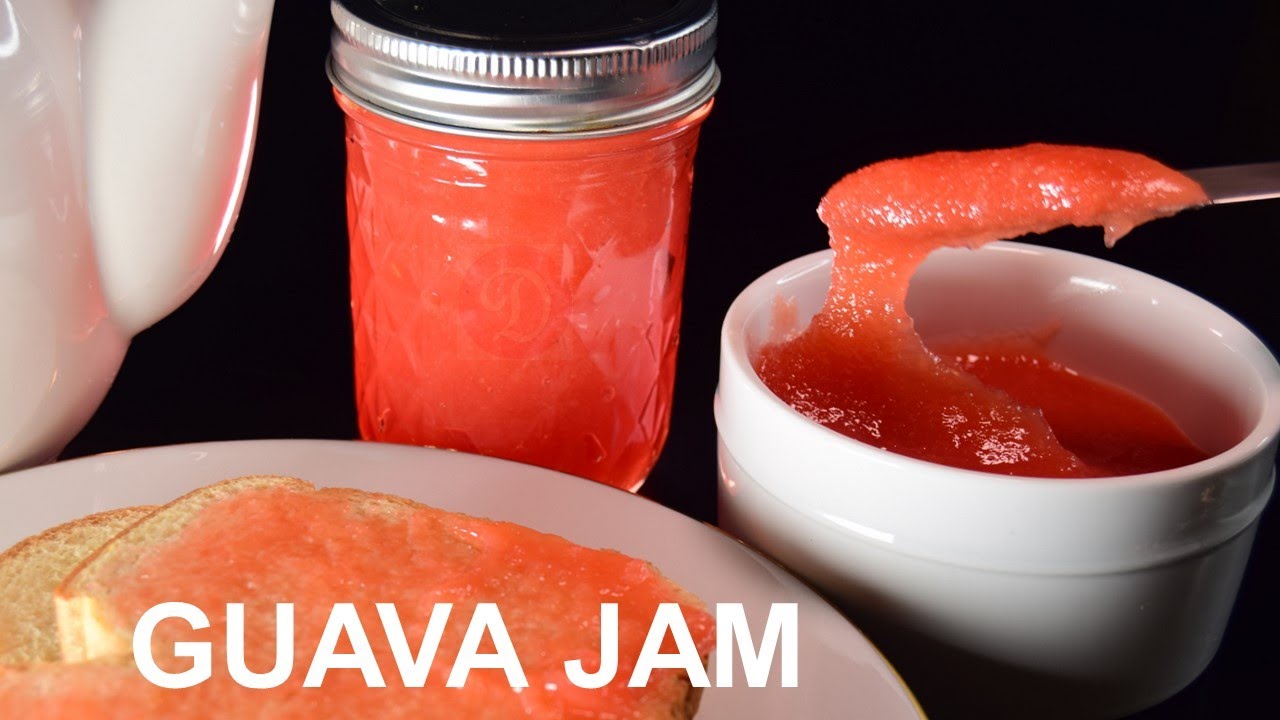 Guava Jam | Homemade Jam | Recipe using yellow guavas - YouTube