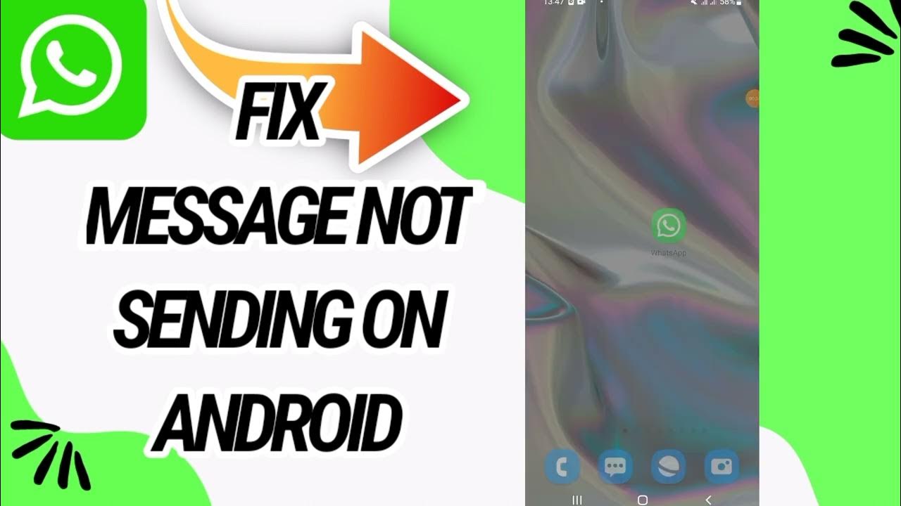 How To Fix And Solve Message Not Sending On Android On WhatsApp App - YouTube