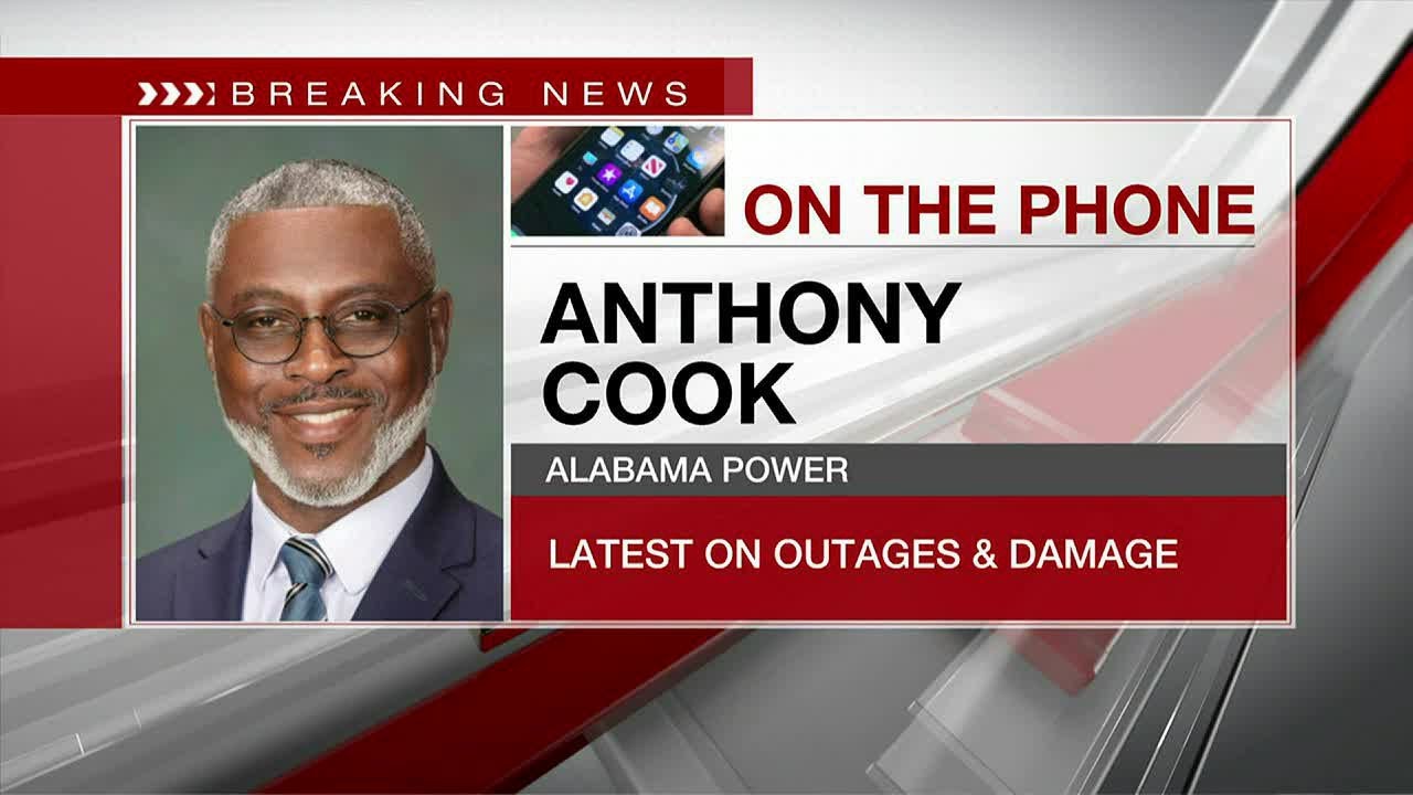 Alabama Power updates on statewide Power Outages - YouTube