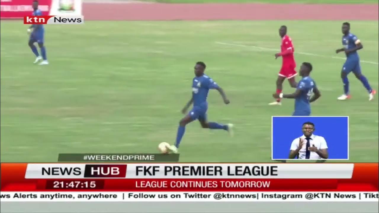 Ulinzi stars draws 1-1 with Kenya police at the Kenyan premiere league - YouTube