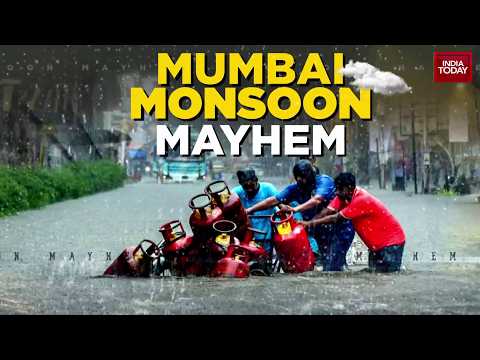 Mumbai Rains: Vasai-Virar Waterlogging Delays Local Trains as IMD Issues Red Alert | Monsoon