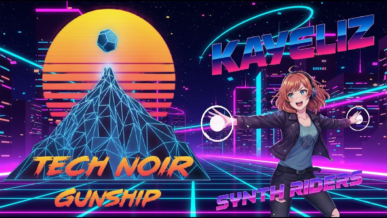 Tech Noir by Gunship - Expert Difficulty Perfect - Synth Riders - YouTube
