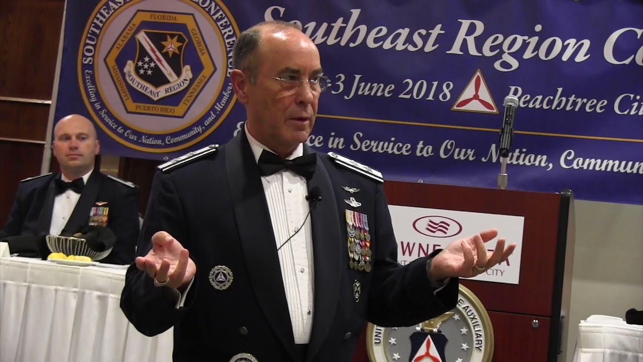 Maj Gen Mark Smith speaks at the Southeast Region Conference - YouTube