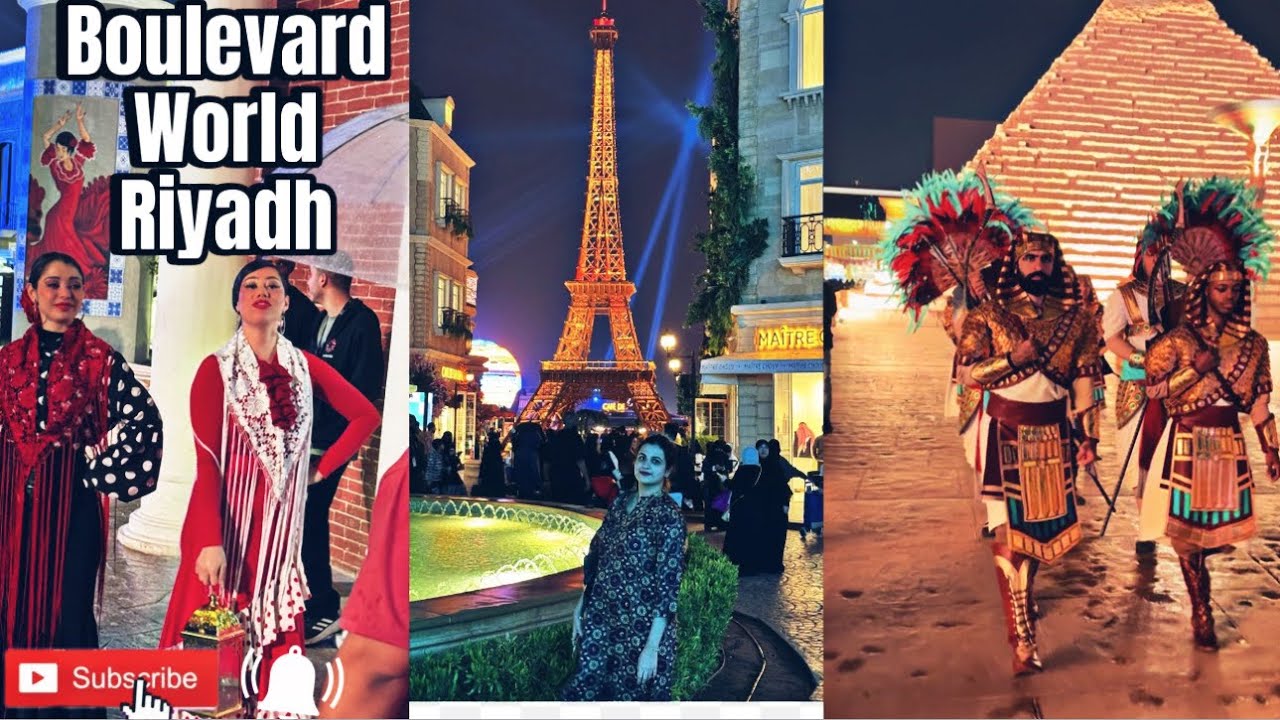 Boulevard World | Best place to visit in Riyadh | Riyadh Season 2024 ...