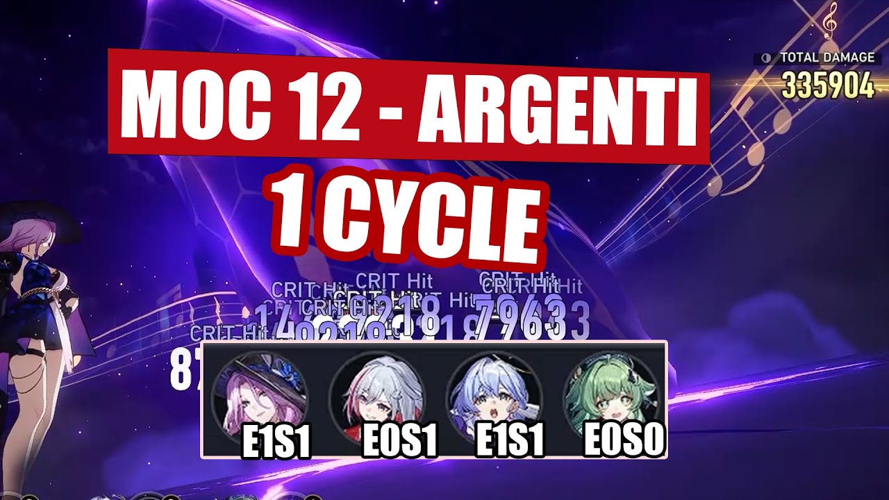 HSR - MOC 12 Argenti - ft. Jade E1S1 - 1 Cycle - YouTube