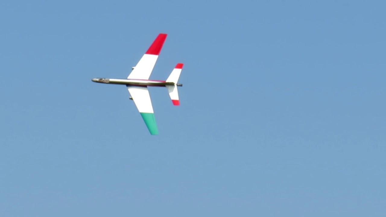 NICE PULSEJET VINTAGE RC PLANE | Z-Model Airlines | Flight 1 - YouTube