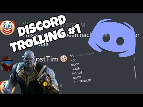 DISCORD TROLLING #1! (FUNNY TROLLING) - YouTube