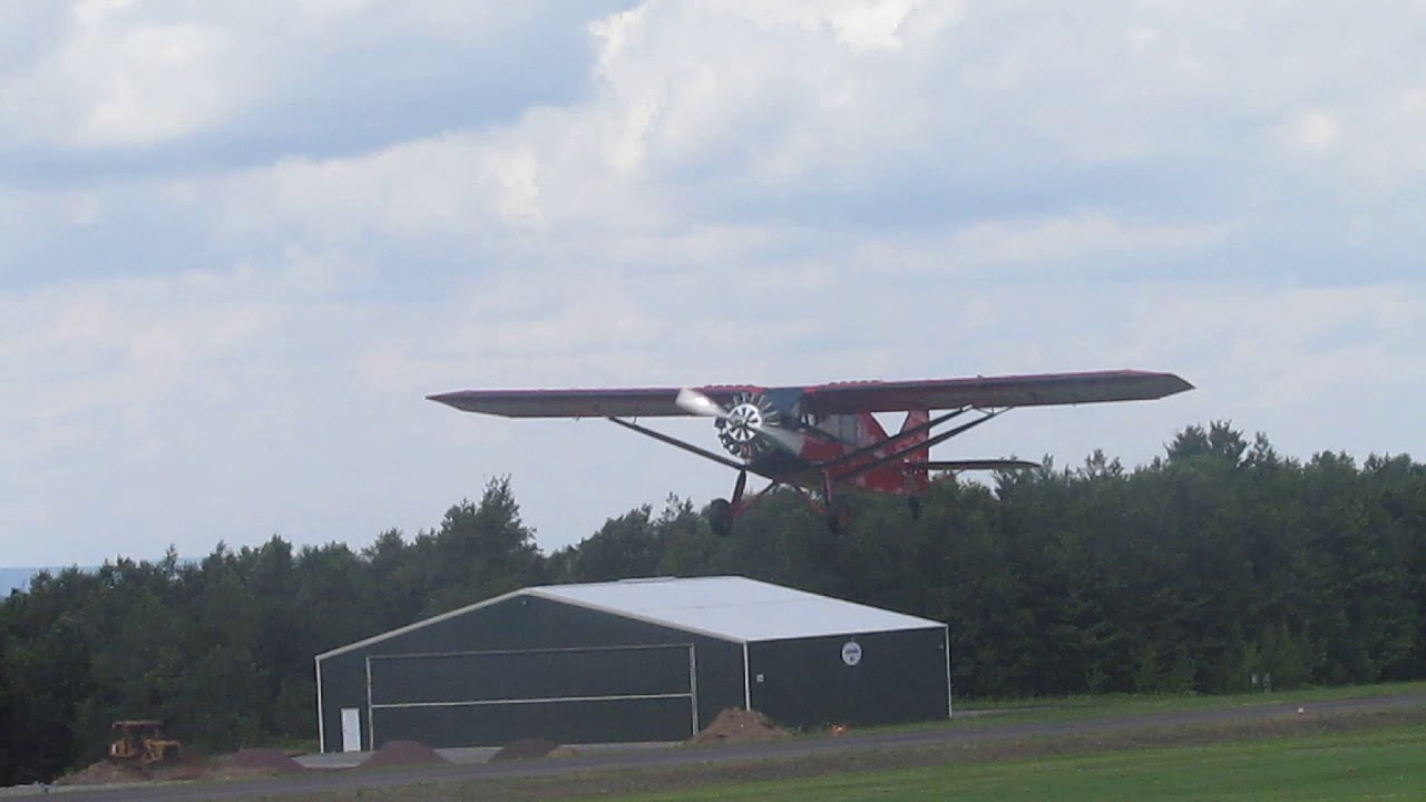 1930 Bellanca CH-400 Skyrocket takeoff - YouTube