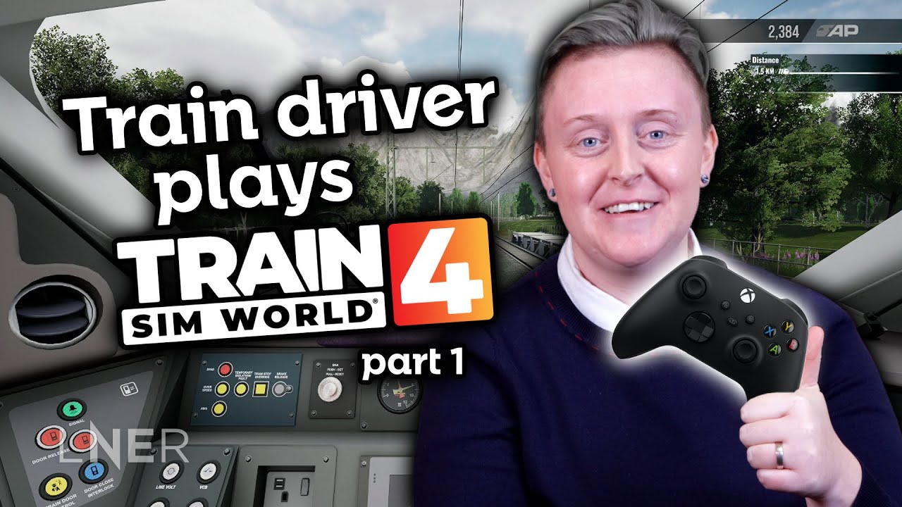 Can a real Train Driver play Train Sim World 4? | Part 1 - YouTube