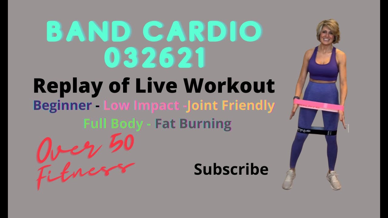 Band Cardio 032621 Mini Resistance Band (With Me At Home) Over 50 ...