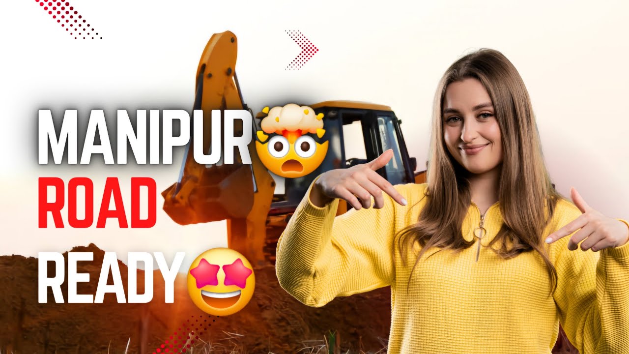 New Road Project In Manipur || Road Making 👷‍♂️|| Manipur New Road ...