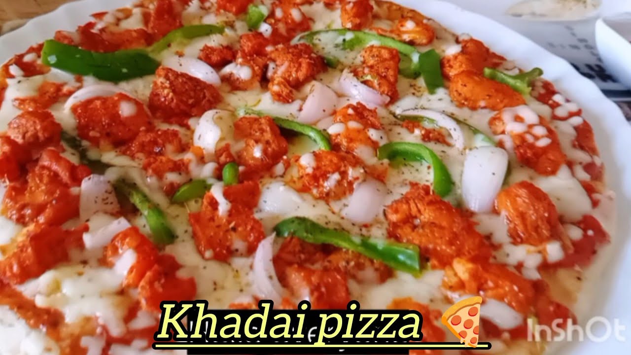 Homemade Pizza Without Oven | Khadai Pizza | 5 Minute Pizza Recipe ...