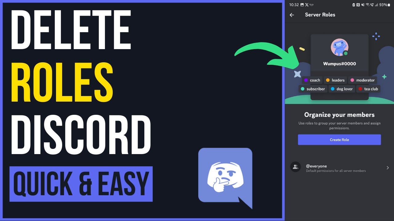 How to Delete Roles in Discord Mobile App (2024) - YouTube