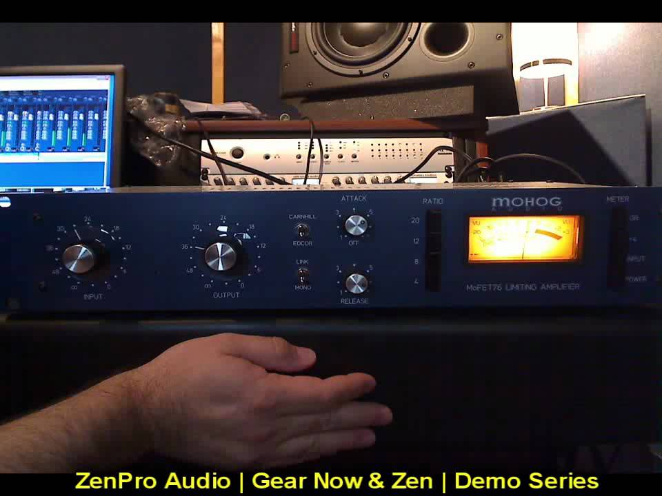 Mohog Audio MoFET76 1176 Compressor @ ZenProAudio.com - YouTube