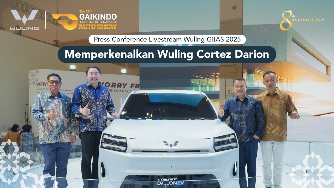 Penampilan Perdana Wuling Cortez Darion di GIIAS 2025 - YouTube