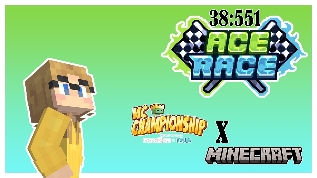 MCC x Minecraft Bedrock Ace Race Speedrun (38:551) - YouTube