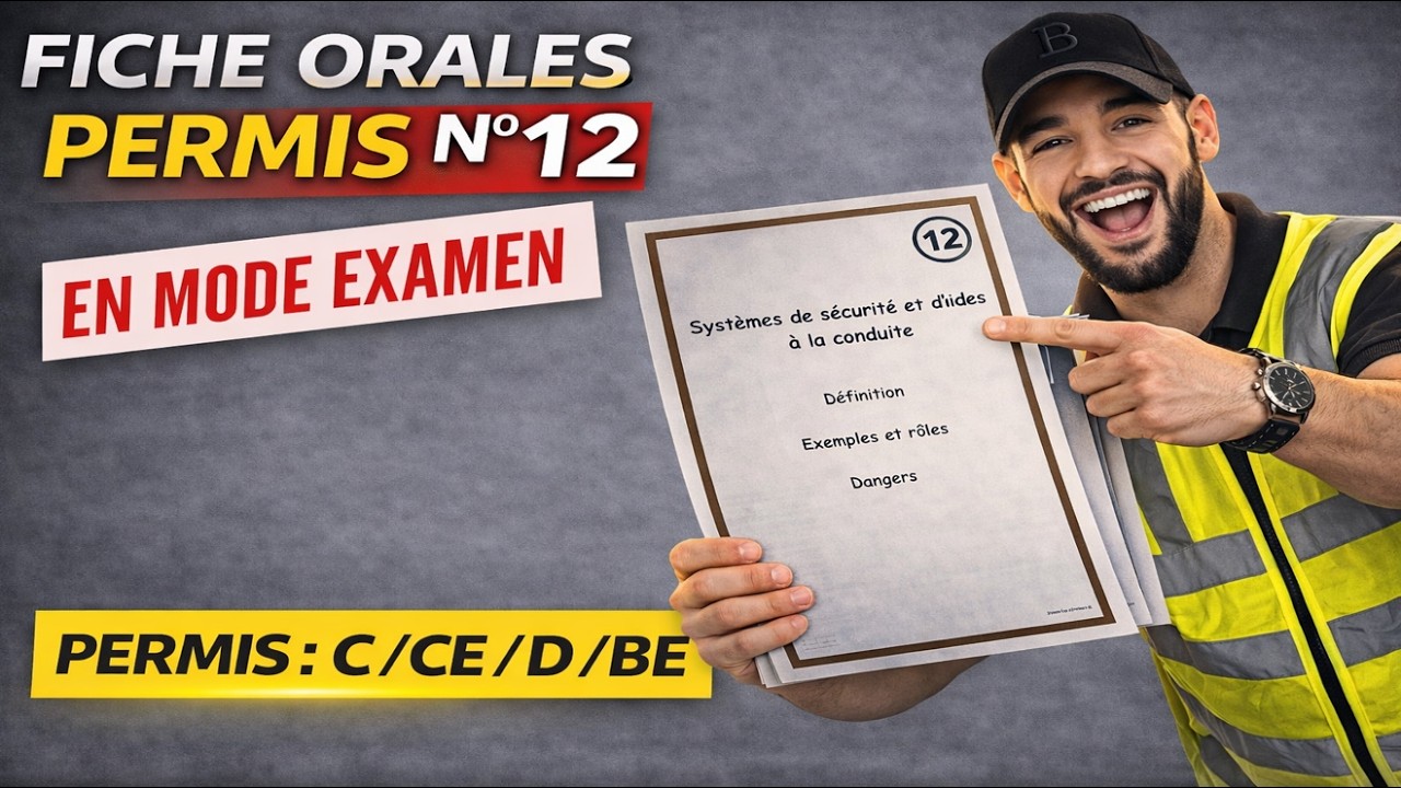 12 Fiches Orales Permis Be Pdf