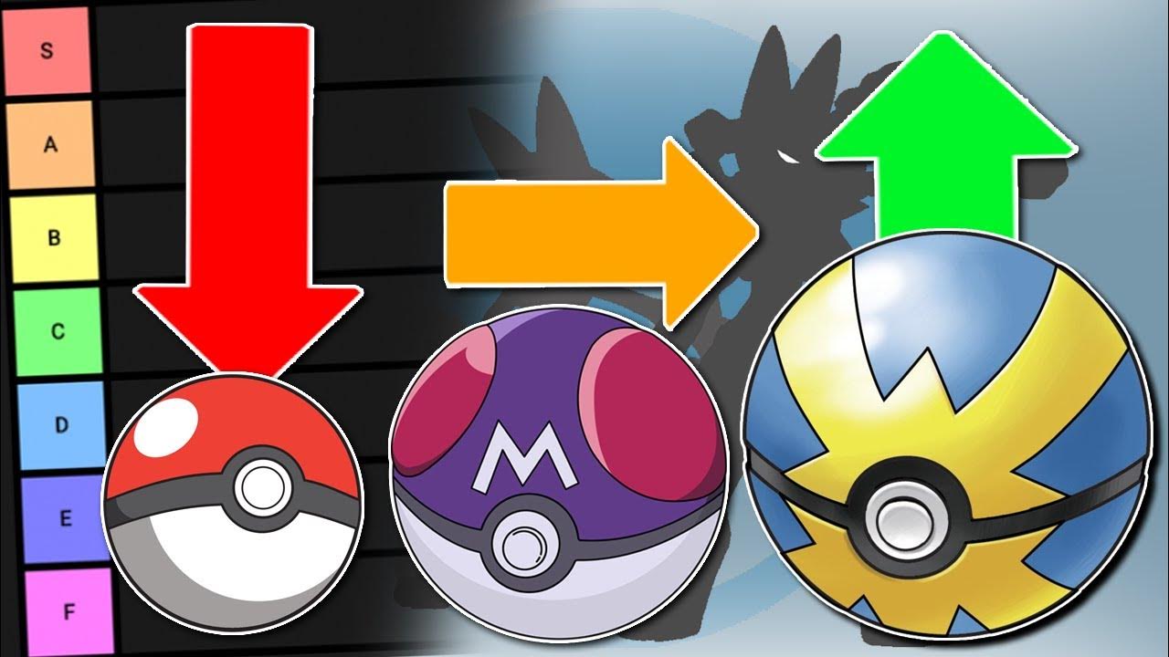 The OFFICIAL Pokeball Tier List - YouTube