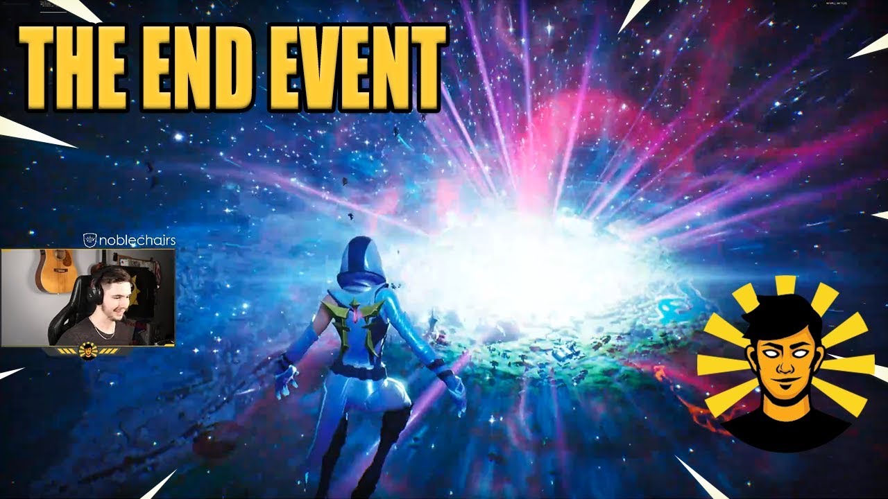 The End event reakció [Fortnite] - YouTube