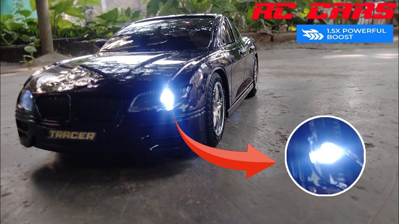 Remote Control Racing Car With Nitro Booster | High Speed RC Toy - YouTube