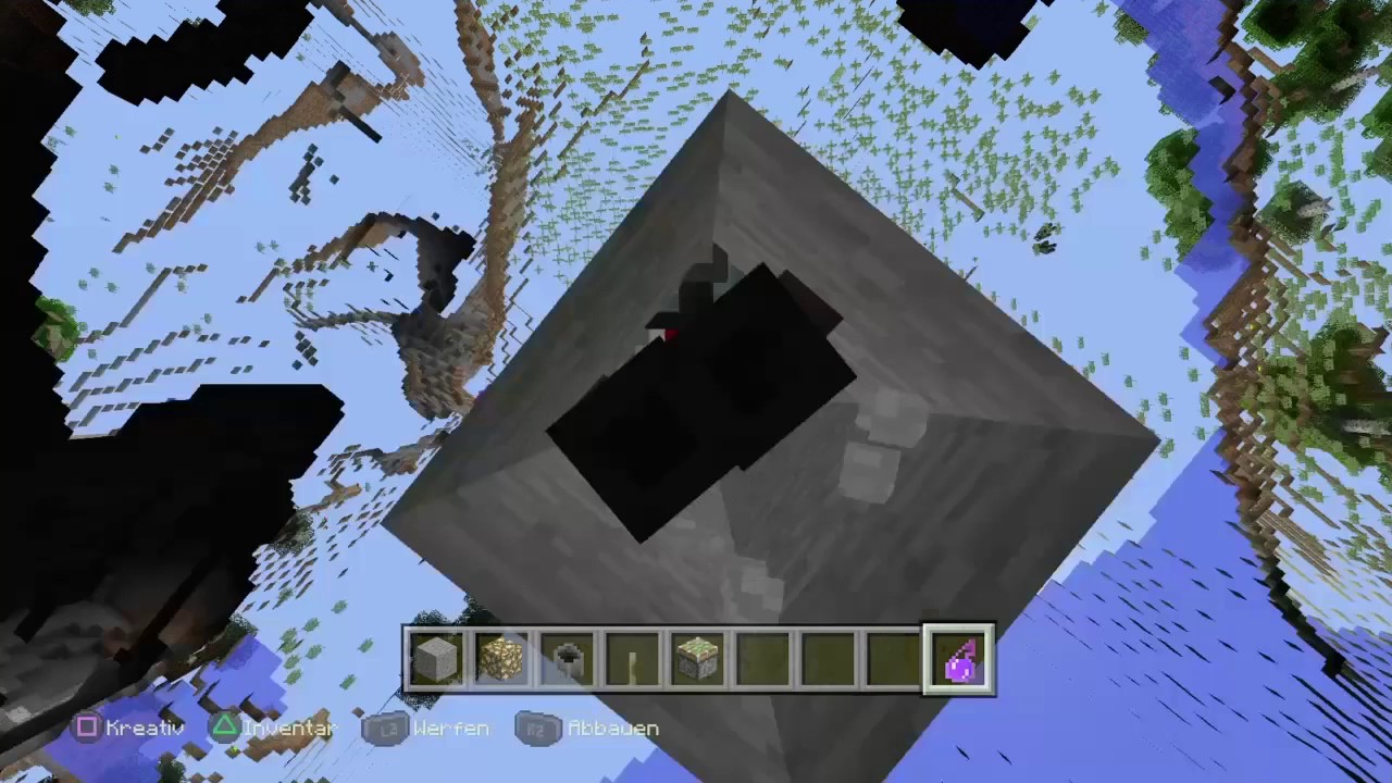 Minecraft X-RAY Glitch - YouTube