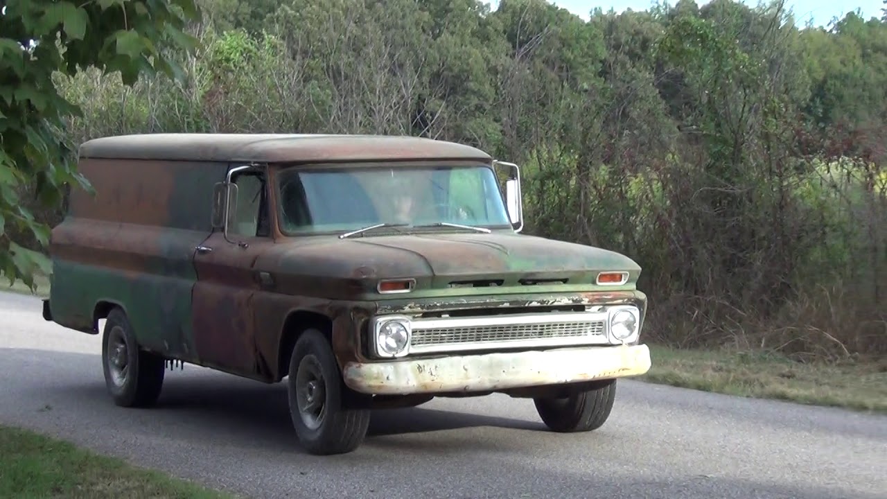 1966 Chevrolet Panel Truck C30 Panel Truck Video 2 - YouTube