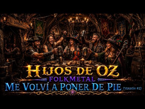 ME VOLVÍ A PONER DE PIE 💥 VERSION #2 | HIJOS DE OZ ⚔️ Folkmetal Épico que TE LEVANTA #folkmetal 