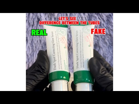 AXIS-Y Dark Spot Correcting Glow Serum Real Vs Fake 