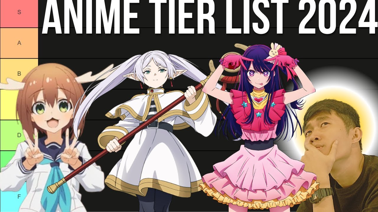 ANIME TIER LIST 2024! | FRIEREN NOMER SATU? | Shikanoko Nokonoko ...
