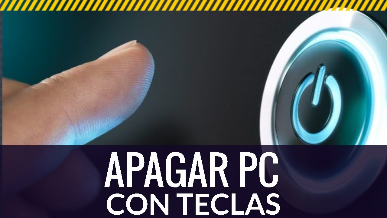 Como Apagar el equipo, ordenador o pc con el teclado. Cerrar sesión ...