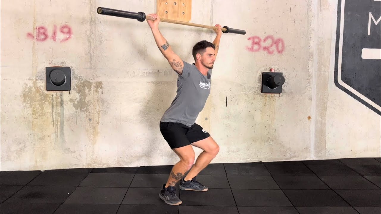 Barbell High Hang Power Snatch - YouTube