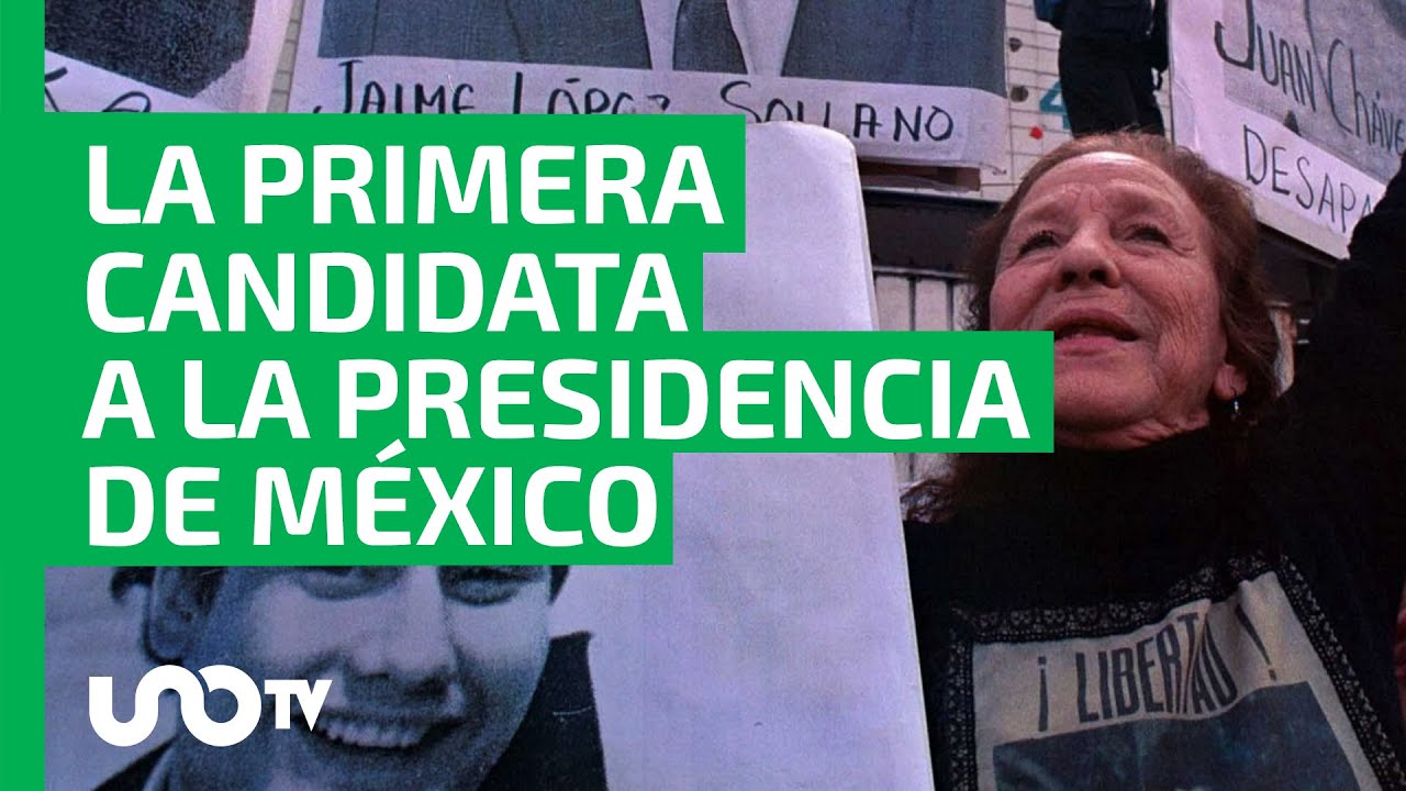 ¿Quién fue la primera candidata a la Presidencia de México? - YouTube