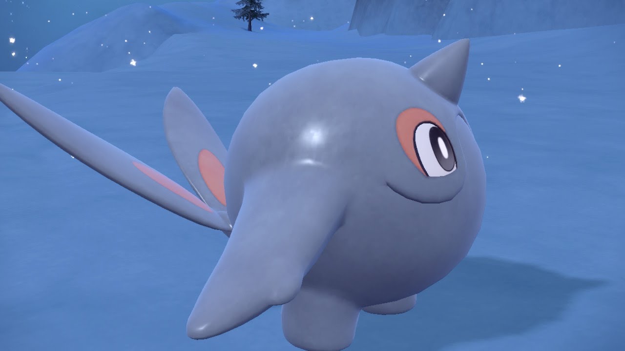 Shiny Cetoddle and Shiny Bergmite reaction Pokemon Violet! - YouTube