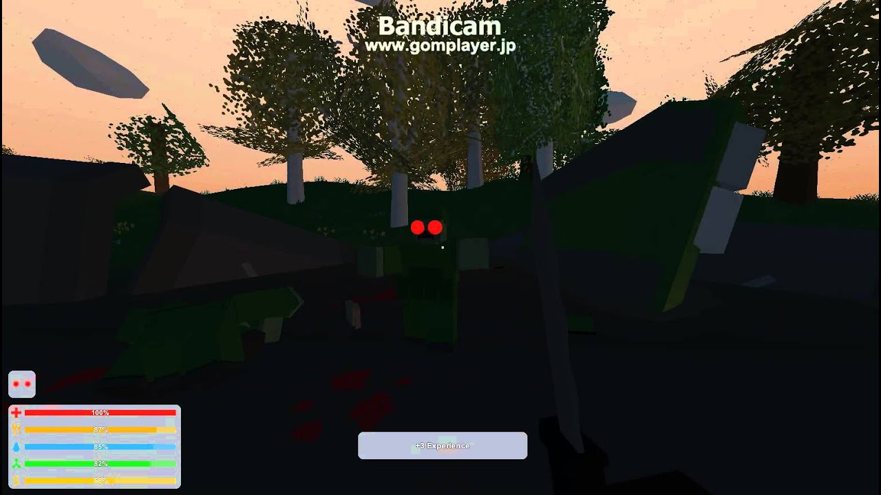 Unturned Red eyes zombies - YouTube