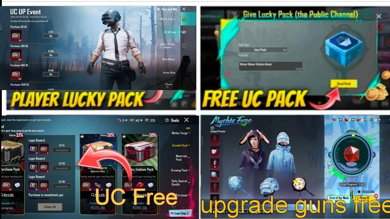 pubg/bgmi 5x UC new trick / Bgmi new growth pack |how to purchase Uc ...