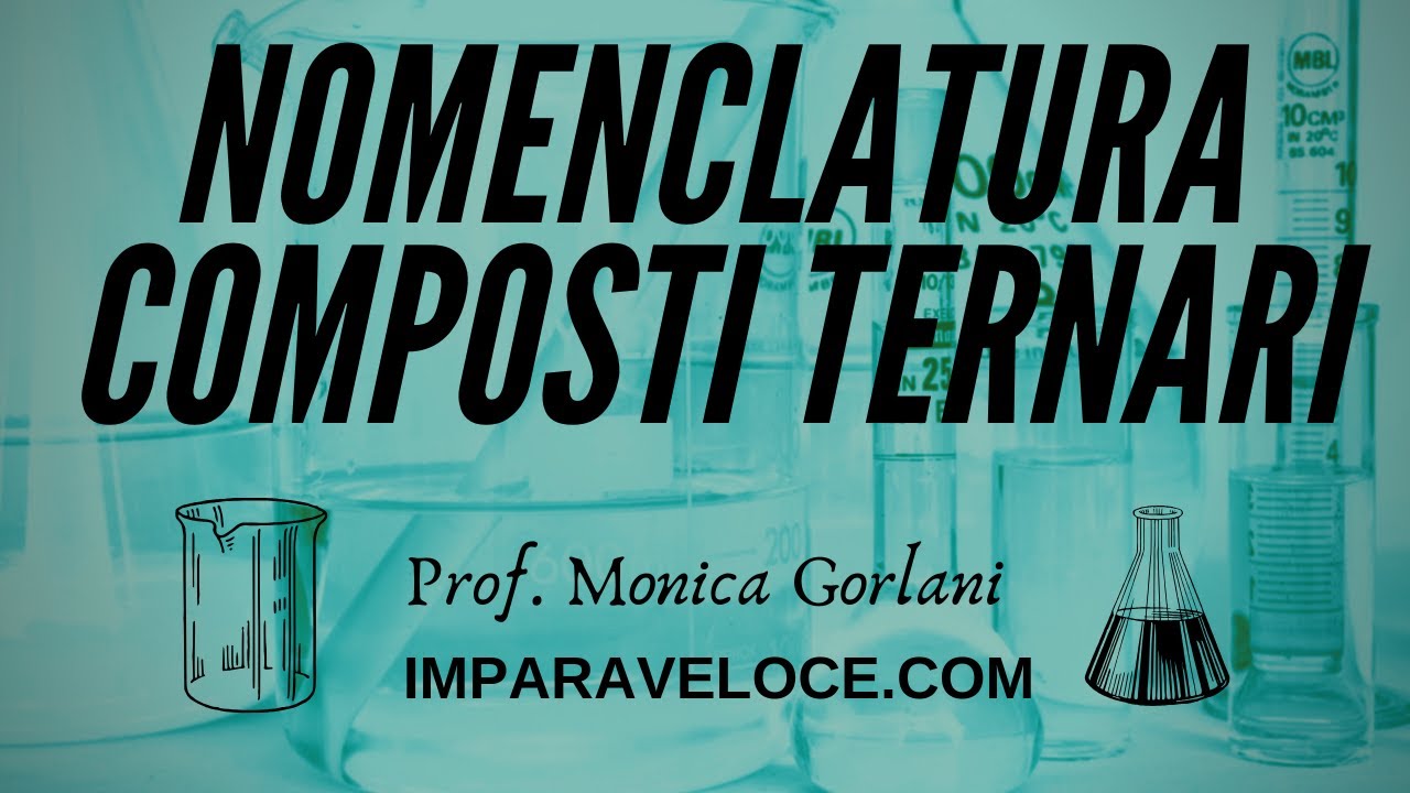 CHIMICA: NOMENCLATURA COMPOSTI TERNARI - YouTube
