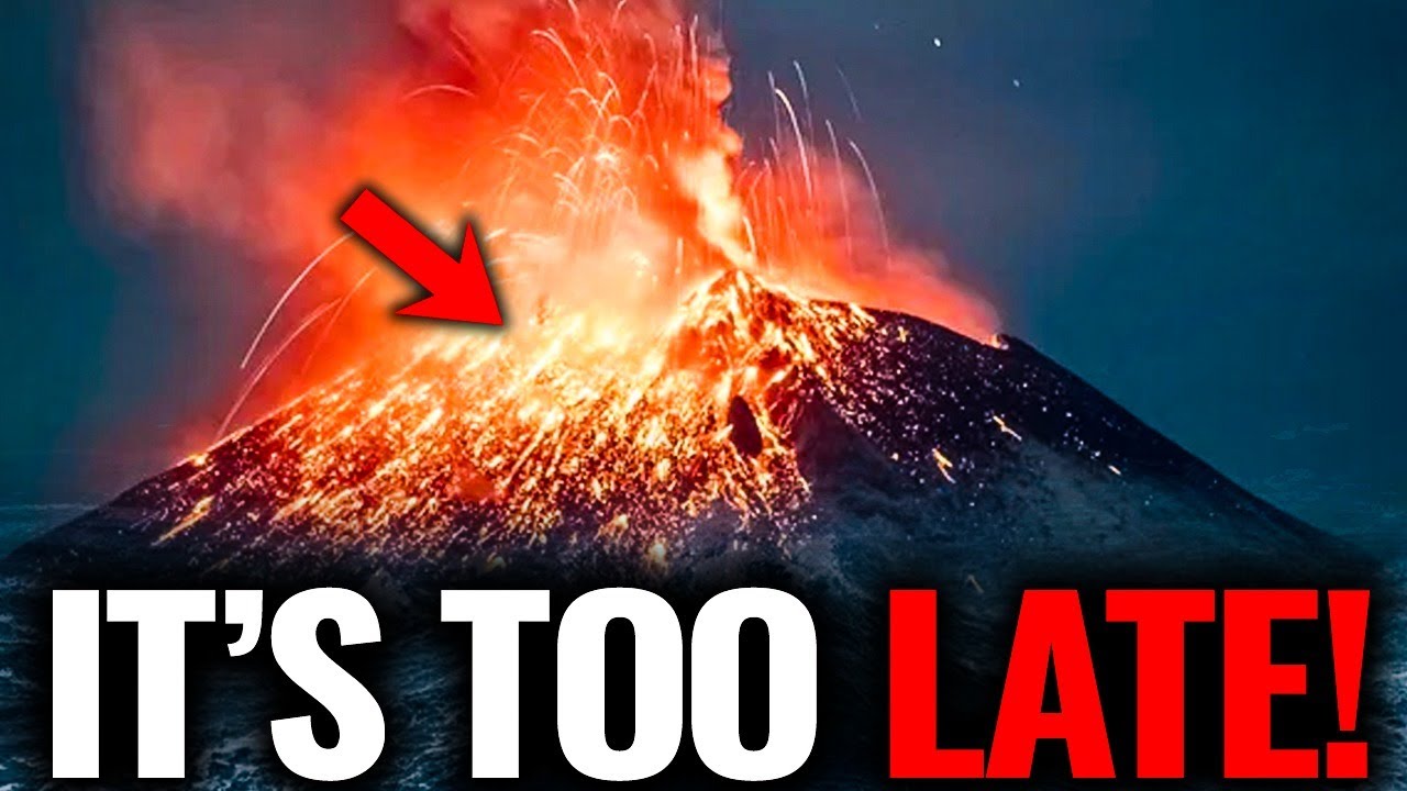 Japan's Largest Volcano Has Just Cracked Open - YouTube