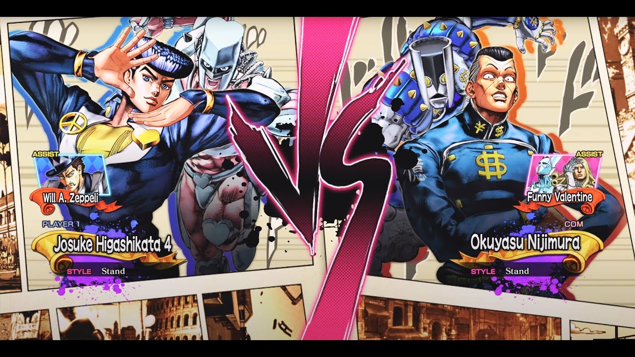 "Diamond vs. The Hand: Josuke vs. Okuyasu Clash in JoJo’s All-Star ...