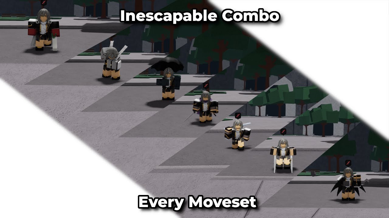 Inescapable Combo for every moveset | Roblox The Strongest ...