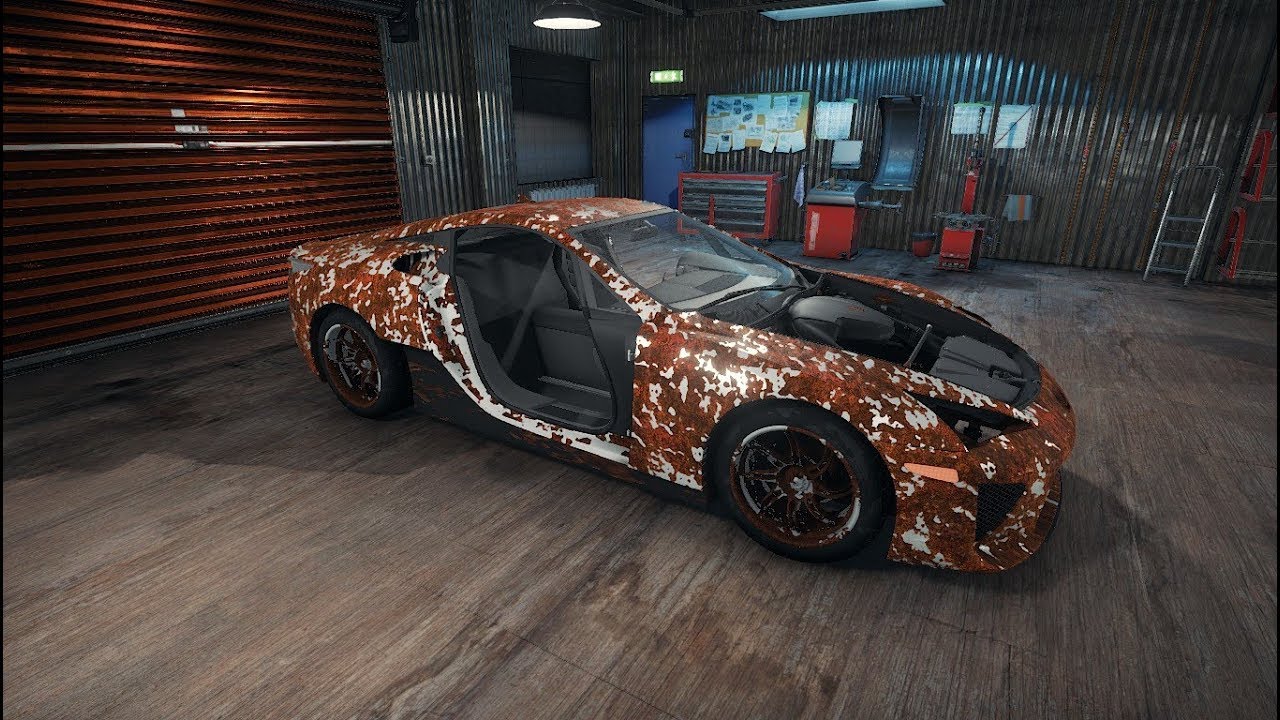 Lexus LFA - Full Junkyard Restoration Timelapse - Car Mechanic ...