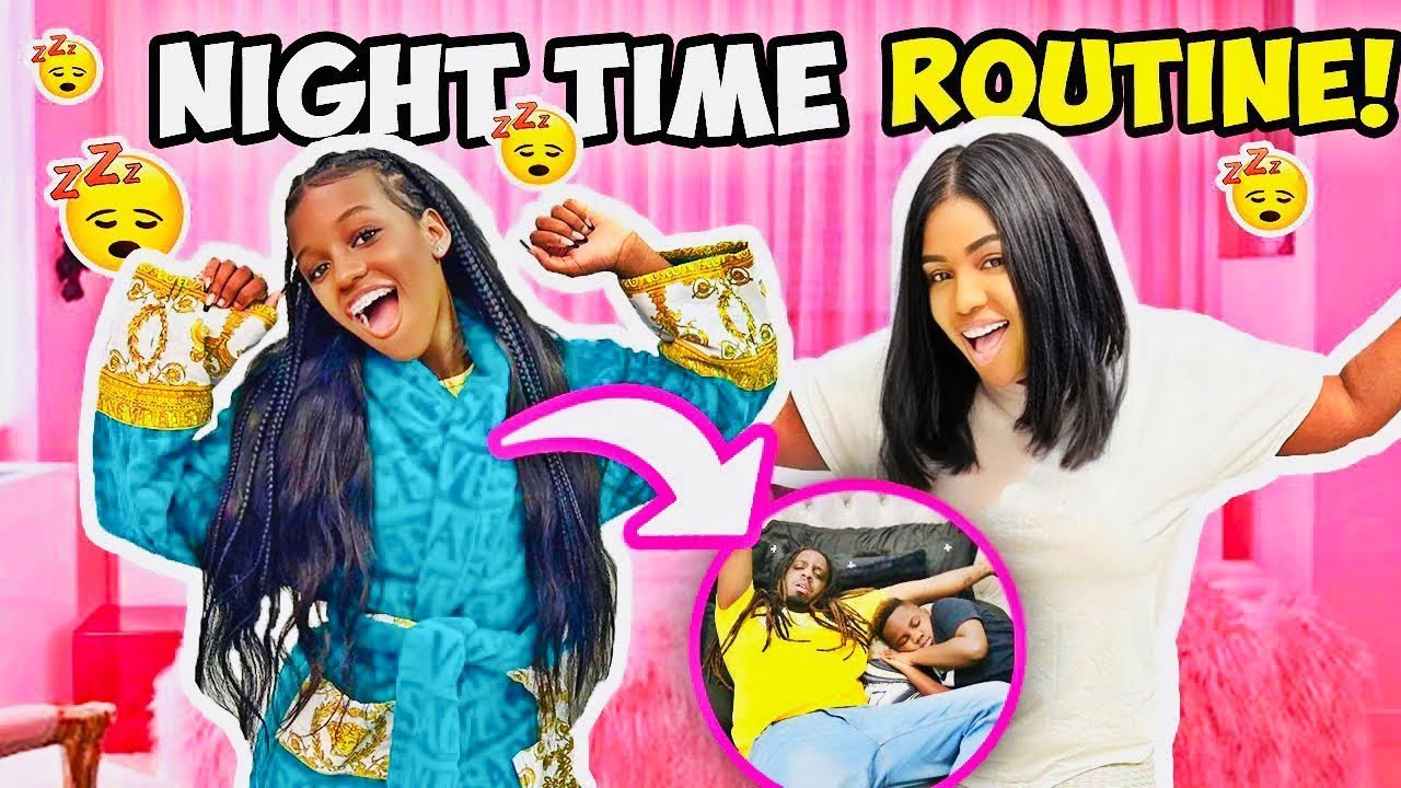 OUR NIGHT TIME ROUTINE/ MOVIE NIGHT AS A FAMILY - YouTube